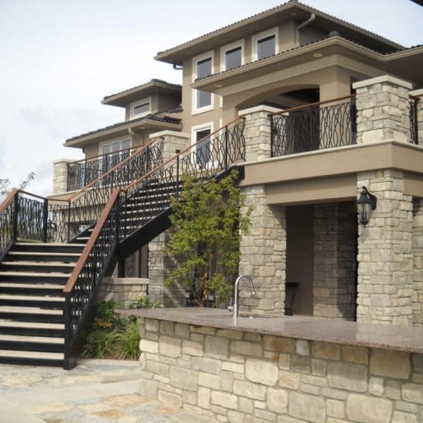 Chalet Natural Tumbled Limestone Thin Veneer | Quarry Mill