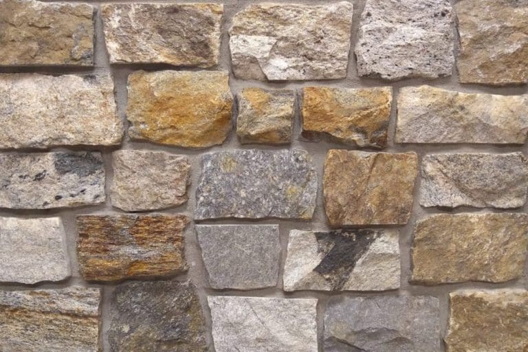 Graphite Black and Grey Ashlar Real Limestone Veneer | Quarry Mill