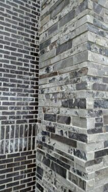 Corinthian Dark Dimensional Ledgestone Real Stone Veneer | Quarry Mill