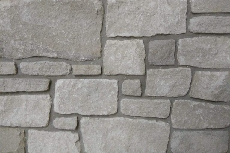 Winter Ash Tumbled Limestone Real Thin Veneer | Quarry Mill
