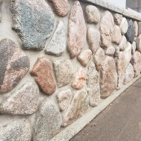 Fieldstone Cobbles Natural Mini Boulders Thin Veneer | Quarry Mill