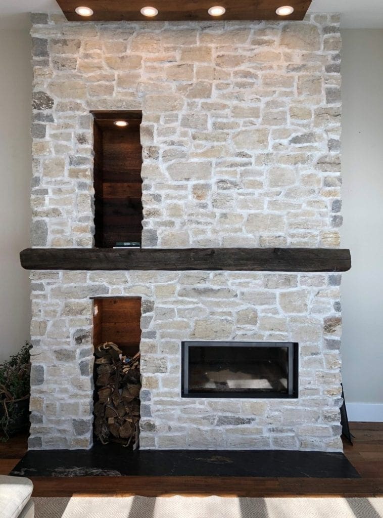 Door County Fieldstone Natural Weathered Real Limestone Veneer | Quarry ...