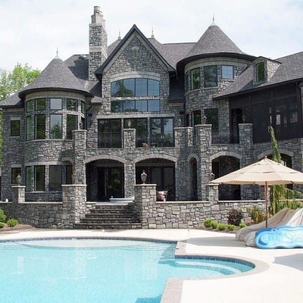 Monroe Castle Rock Style Natural Granite Thin Veneer | Quarry Mill