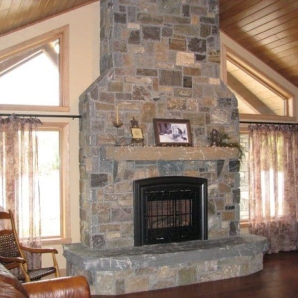 Vancouver Rough Castle Rock Style Natural Granite Thin Veneer | Quarry Mill