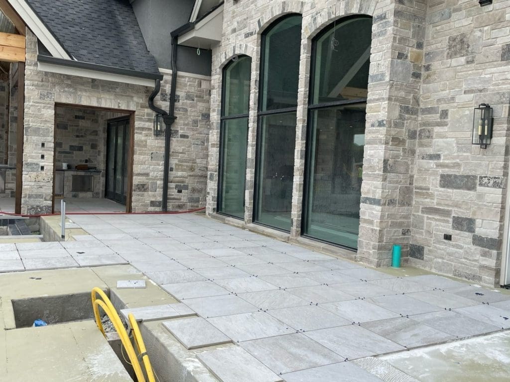 Graphite Black and Grey Ashlar Real Limestone Veneer | Quarry Mill