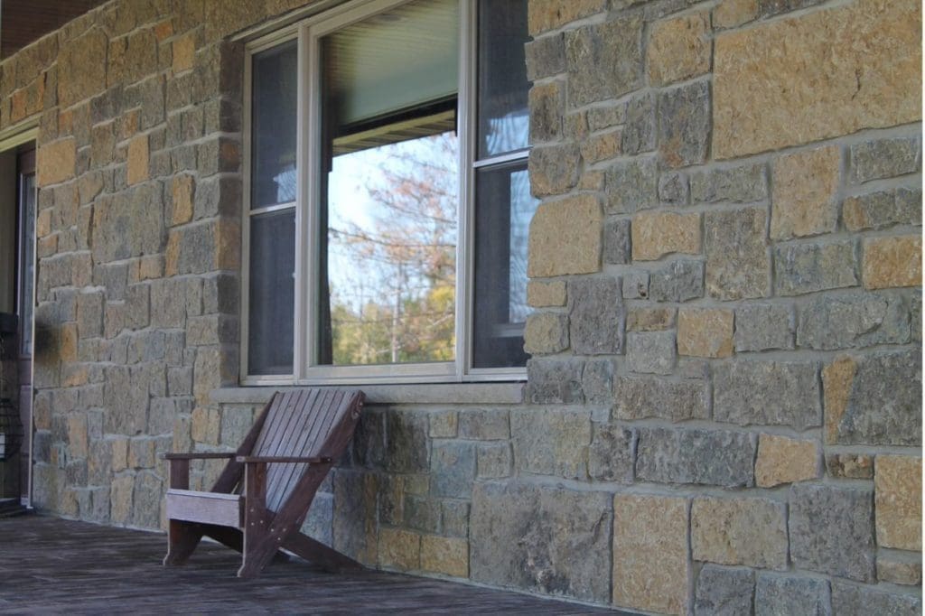 Baltic Hills and Castle Ridge Custom Blend Covered Front Porch ...