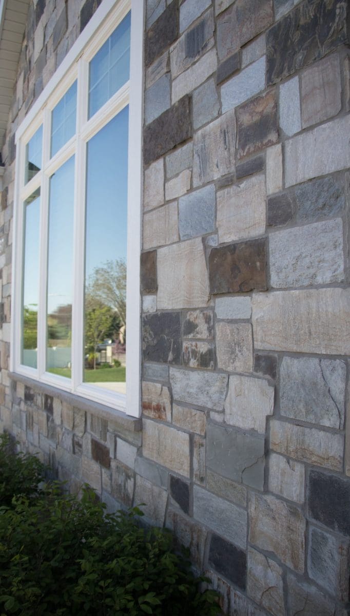 Wyndemere Natural Thin Stone Veneer Exterior | Quarry Mill