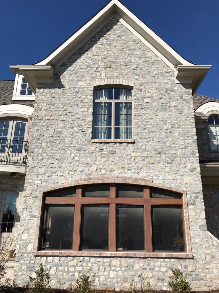 Malahide Tumbled Limestone Real Thin Veneer Exterior | Quarry Mill