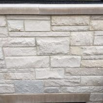 Winona Dimensional Thin Cut Split Face Limestone Veneer | Quarry Mill