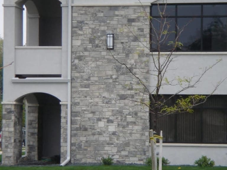 Tribeca Real Limestone Thin Veneer Commercial Exterior | Quarry Mill