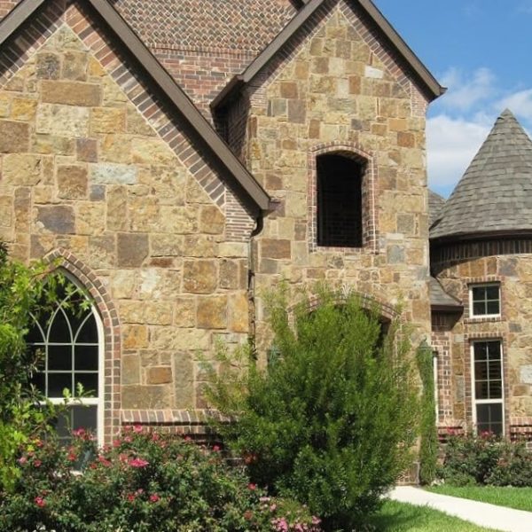 Chestnut Rusty Brown Real Thin Stone Veneer | Quarry Mill