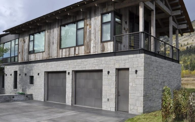Charcoal Bluff Custom Gray Real Stone Veneer Tightfit Mortarless ...