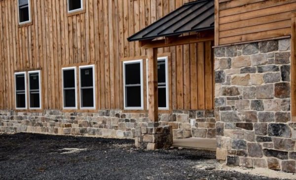 London Fieldstone Real Thin Veneer Rustic Wainscoting | Quarry Mill