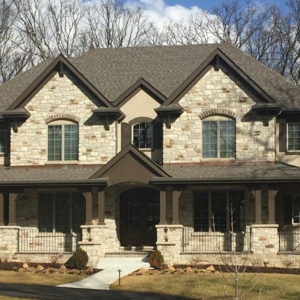 Chalet Natural Tumbled Limestone Thin Veneer | Quarry Mill