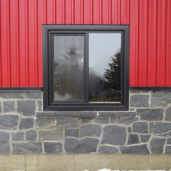Dublin Black Dimensional Granite Natural Thin Stone Veneer | Quarry Mill