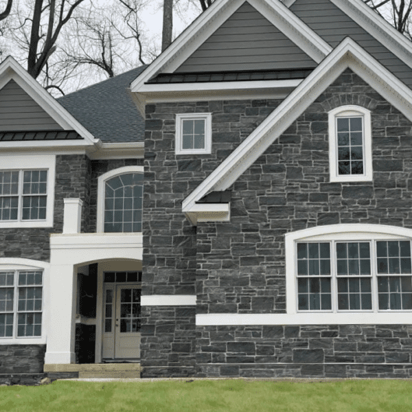 Dublin Black Dimensional Granite Natural Thin Stone Veneer | Quarry Mill