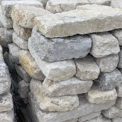 Wind Point Castle Rock Tumbled Limestone Real Thin Veneer | Quarry Mill