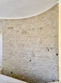 Wind Point Castle Rock Tumbled Limestone Real Thin Veneer | Quarry Mill
